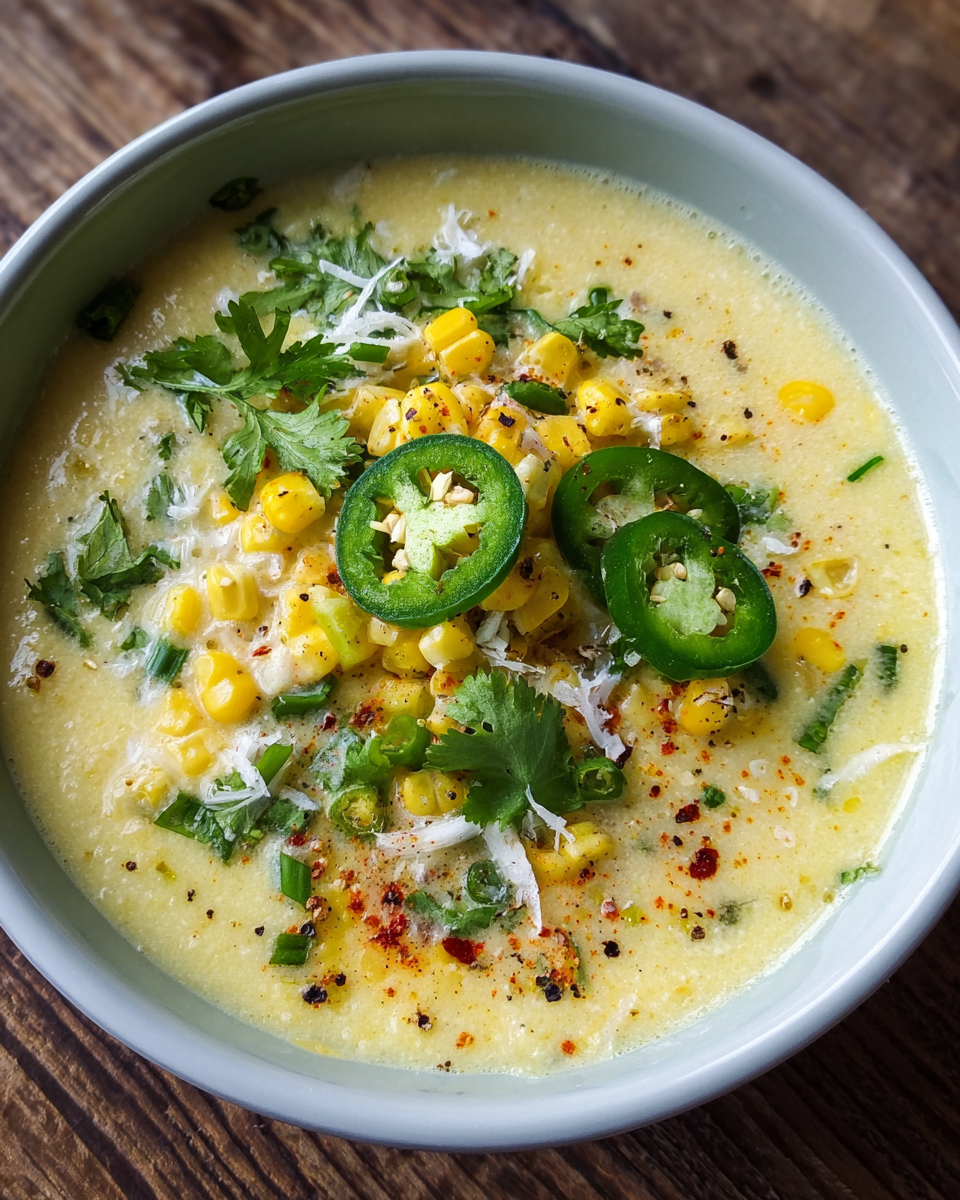 Sweet Corn and Coconut Milk Chowder for Cozy, Happy Meals